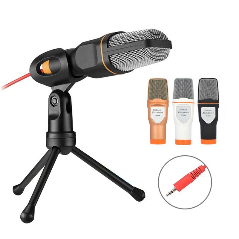 Professional Condenser Sound Podcast Studio Microphone for PC Laptop ...