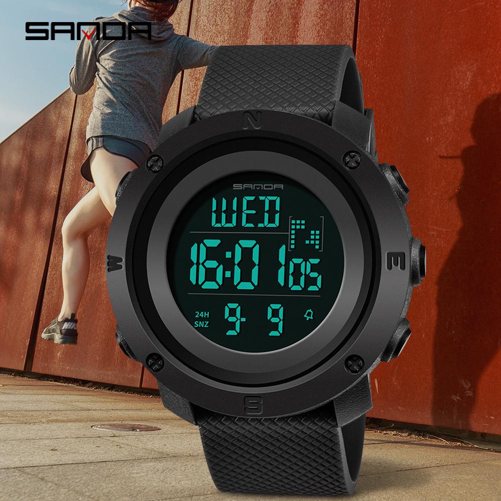 Buy Women Sports Watches Digital Clock Waterproof Woman Watch Girl ...