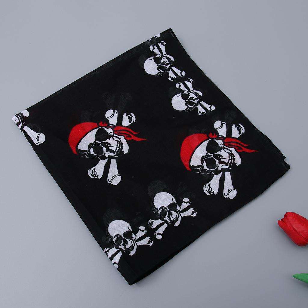 Buy 6pcs Handkerchief Durable Comfortable Pirate Cotton Headcloth ...