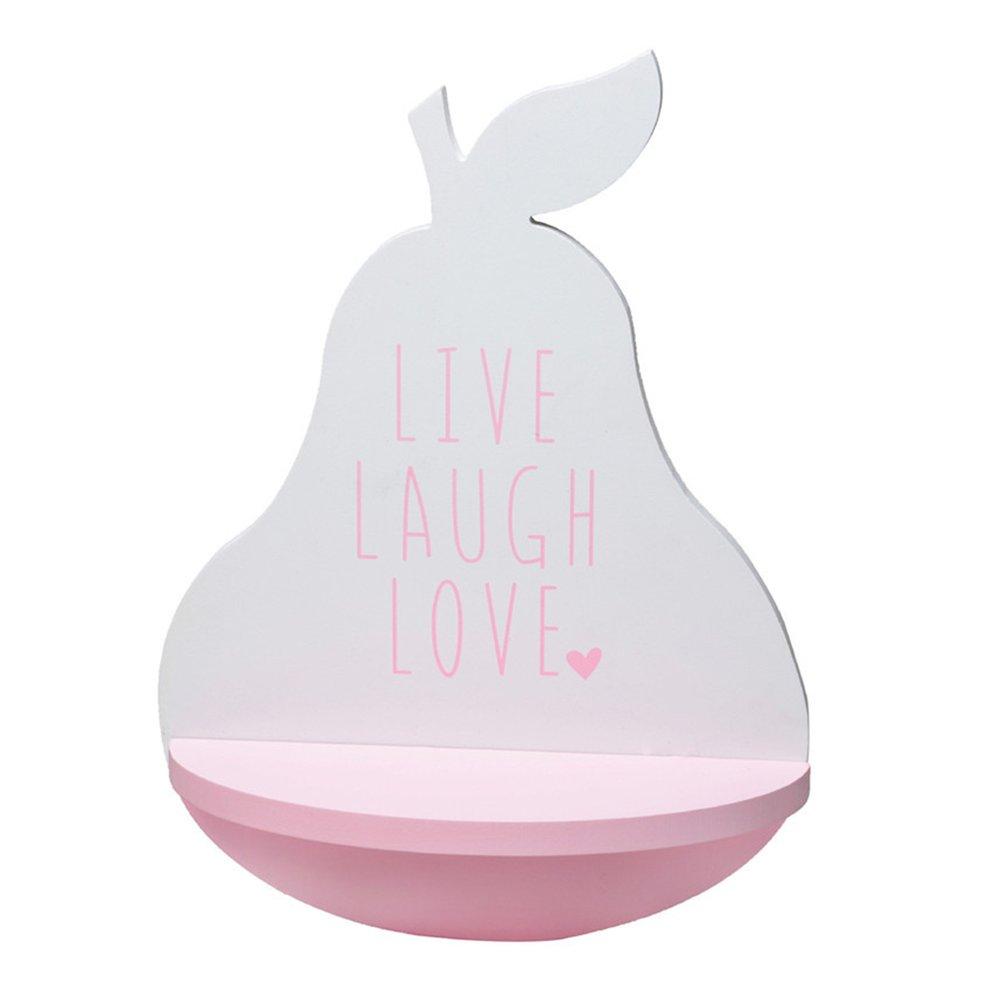 Buy SX Fruit Pear Shape Wall Shelf Multi - Lattice Wall Hanging ...