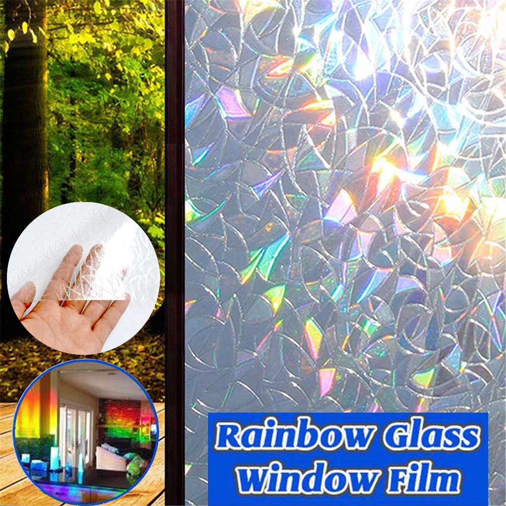 Buy Privacy Window Glass Film 3D Static Frosted Self-Adhesive Sticker ...