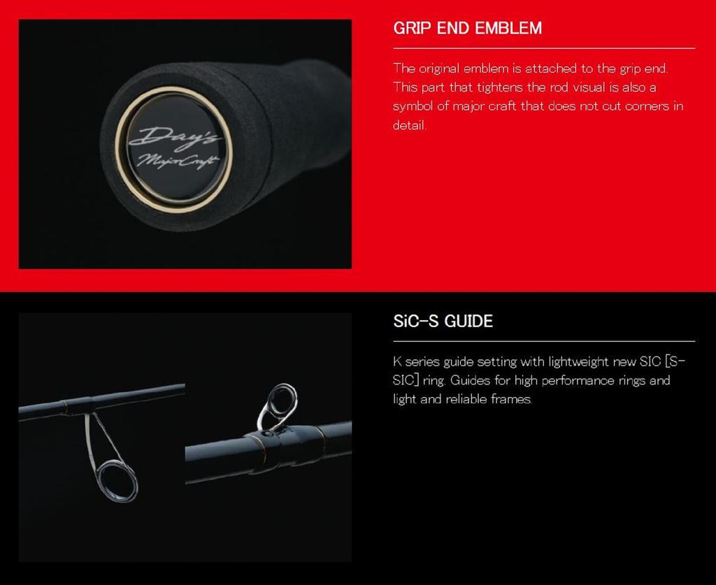 Cheap Major Craft Days Series Baitcast Rod DYC 68 BB (0099) | Joom