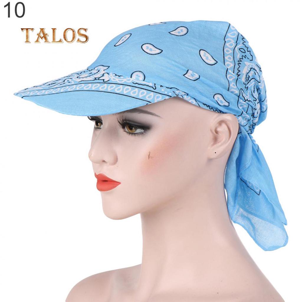 Buy Creative Fashion Printed Women's Summer Sun Cap Cloth Kerchief ...