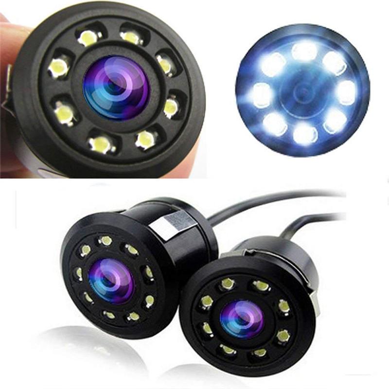 Buy Car 8 LED Backup Rear View Reverse Parking HD Camera Waterproof ...