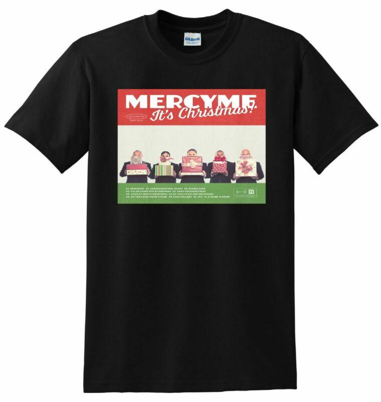Buy New Mercyme T-shirt Its Christmas Vinyl Poster Soft Casual T-Shirt ...
