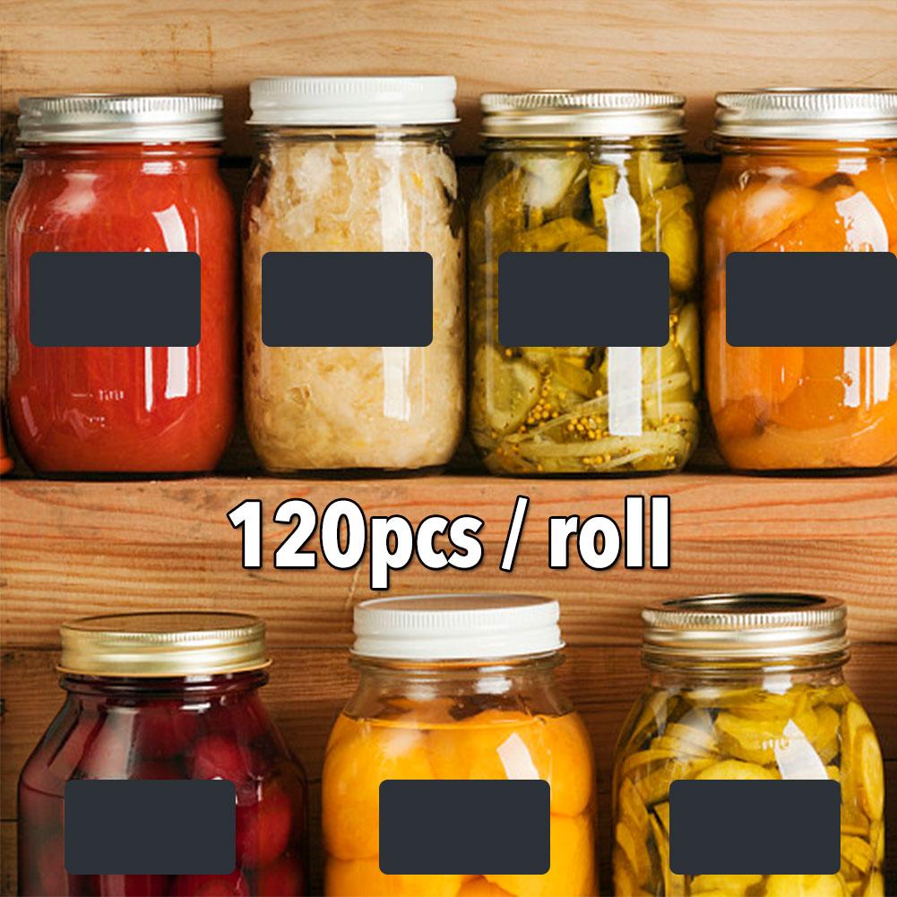 Buy Blackboard Labels Erasable Self Adhesive Jar Label Stickers Perfect ...