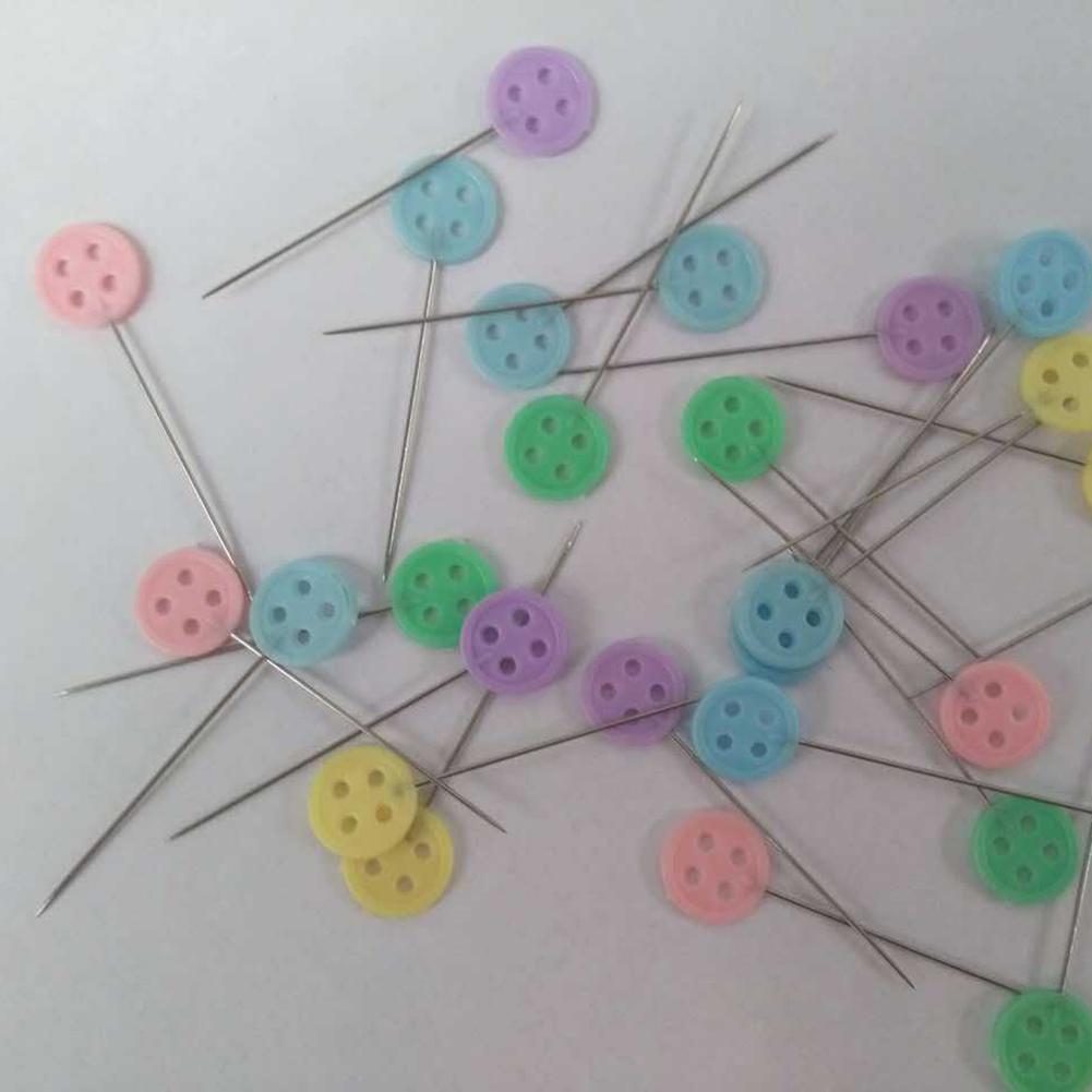 Buy Yousheng Head Pins DIY Quilting 200Pcs Patchwork Craft Button Bow ...
