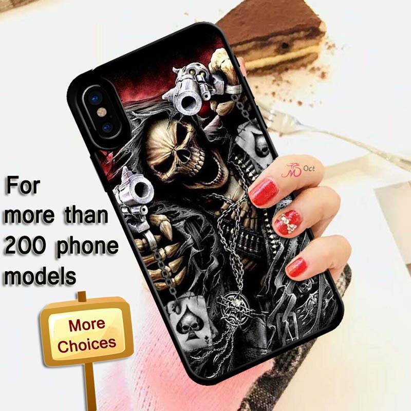 Prevailing Cartoons Pattern Phone Case for iPhone 6S 7 8 Plus x Samsung ...