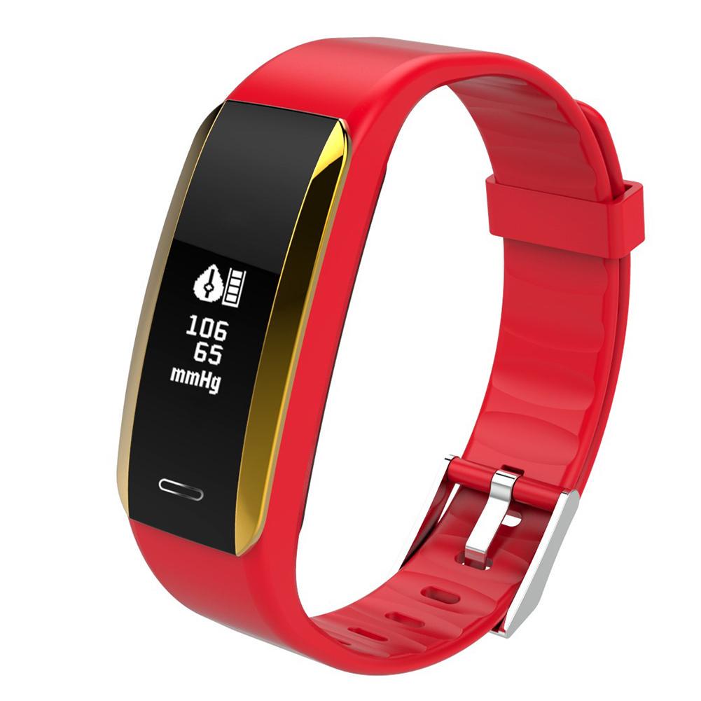 Buy V07 Waterproof Bluetooth Blood Pressure Heart Rate Monitor Smart ...