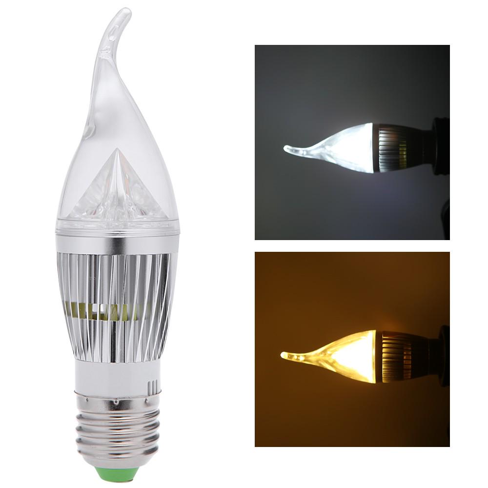 E27 8W LED Candle Light Bulb Chandelier Lamp-buy at a low prices on ...