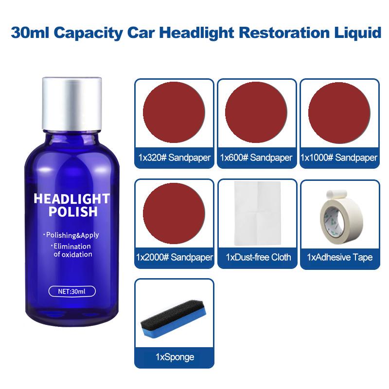 Buy Automobile Headlight Restoration Kits Car Headlight Polish Repair ...
