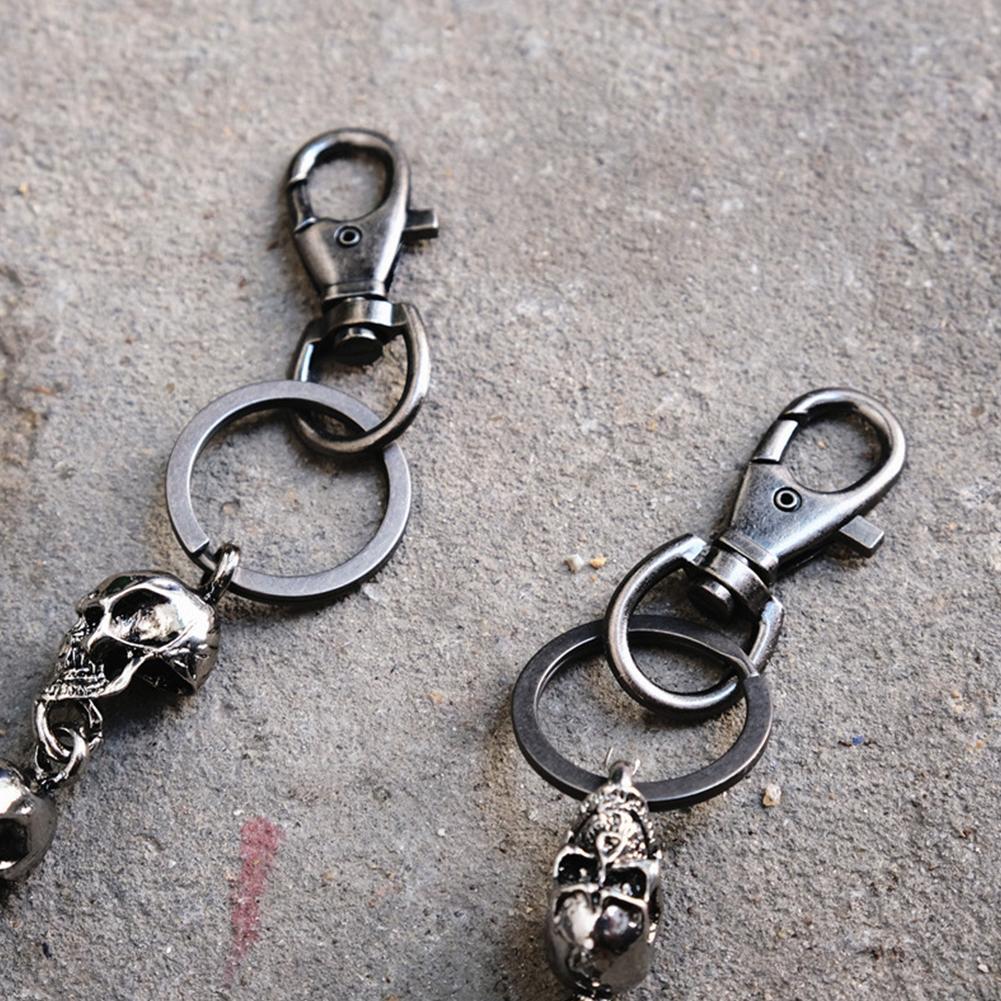 59cm Men's Waist Key Chain Skull Head Metal Vintage Jean Wallet Pants ...