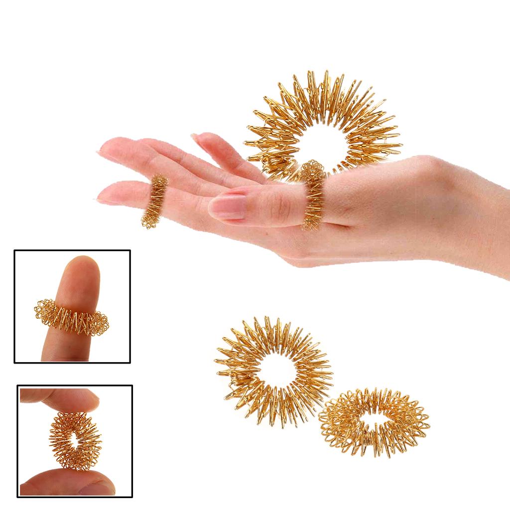 Manyi Spiky Sensory Spring Rings Autism Anti Toy Stress Kids Finger ...