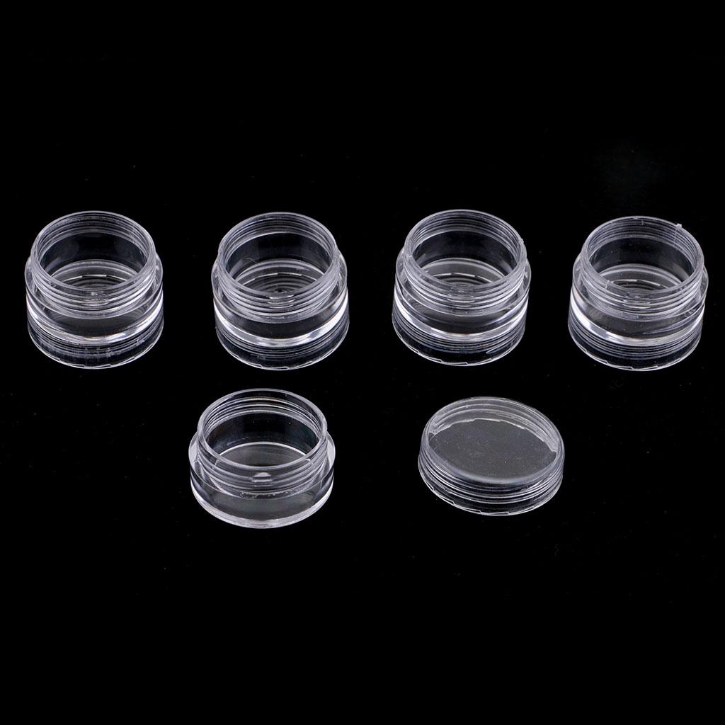 Cheap 4 Sets 5 Layers Stackable Interlocking Screw Clear Containers ...