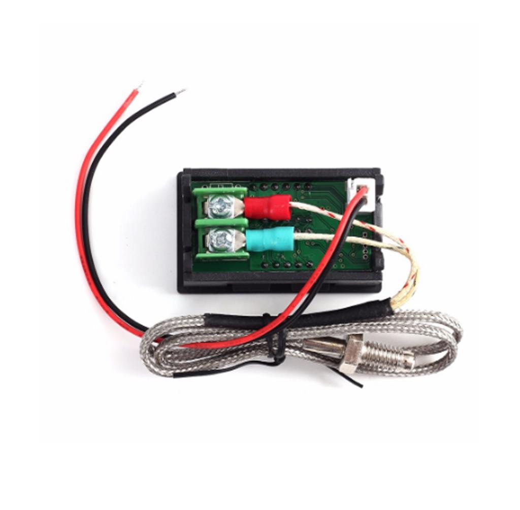 Buy Dual Digital LED Tube Display Thermometer K-type Industrial ...