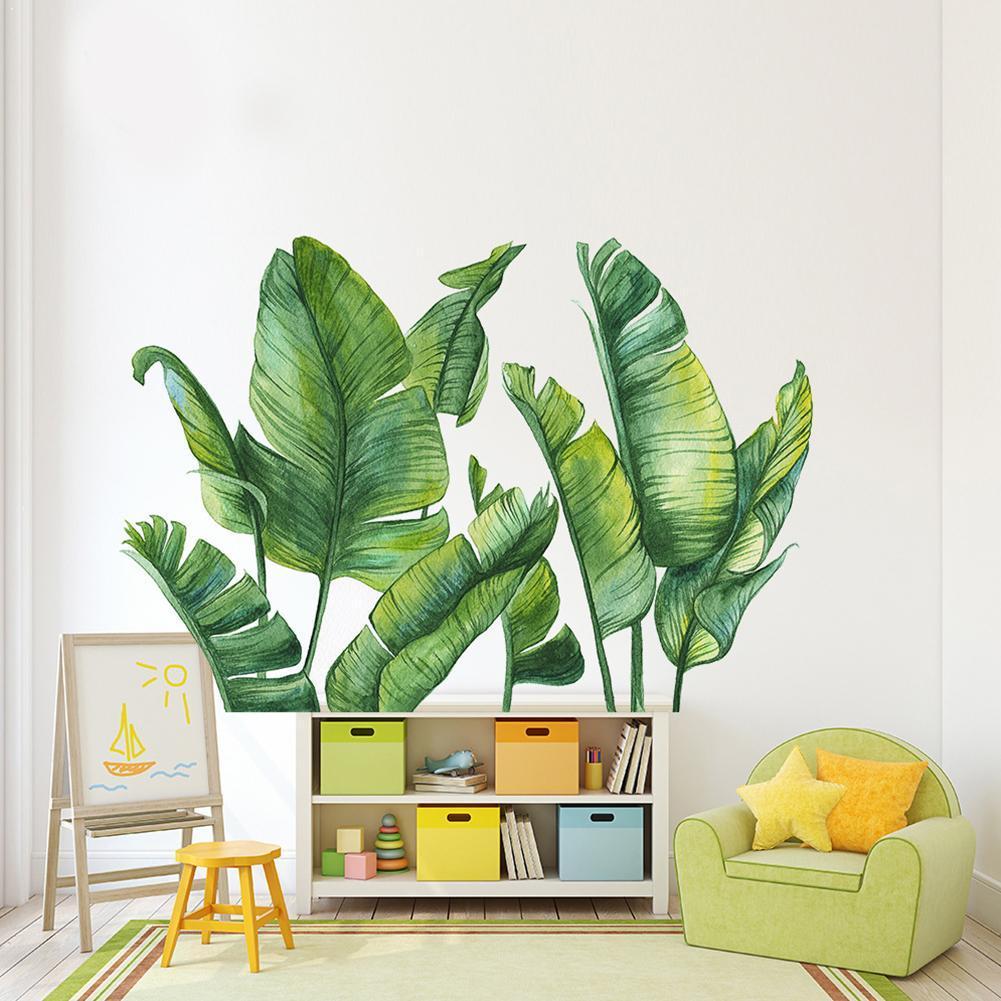 Satın alın Green Potted Plant Wall Sticker Home Living Room Fresh ...