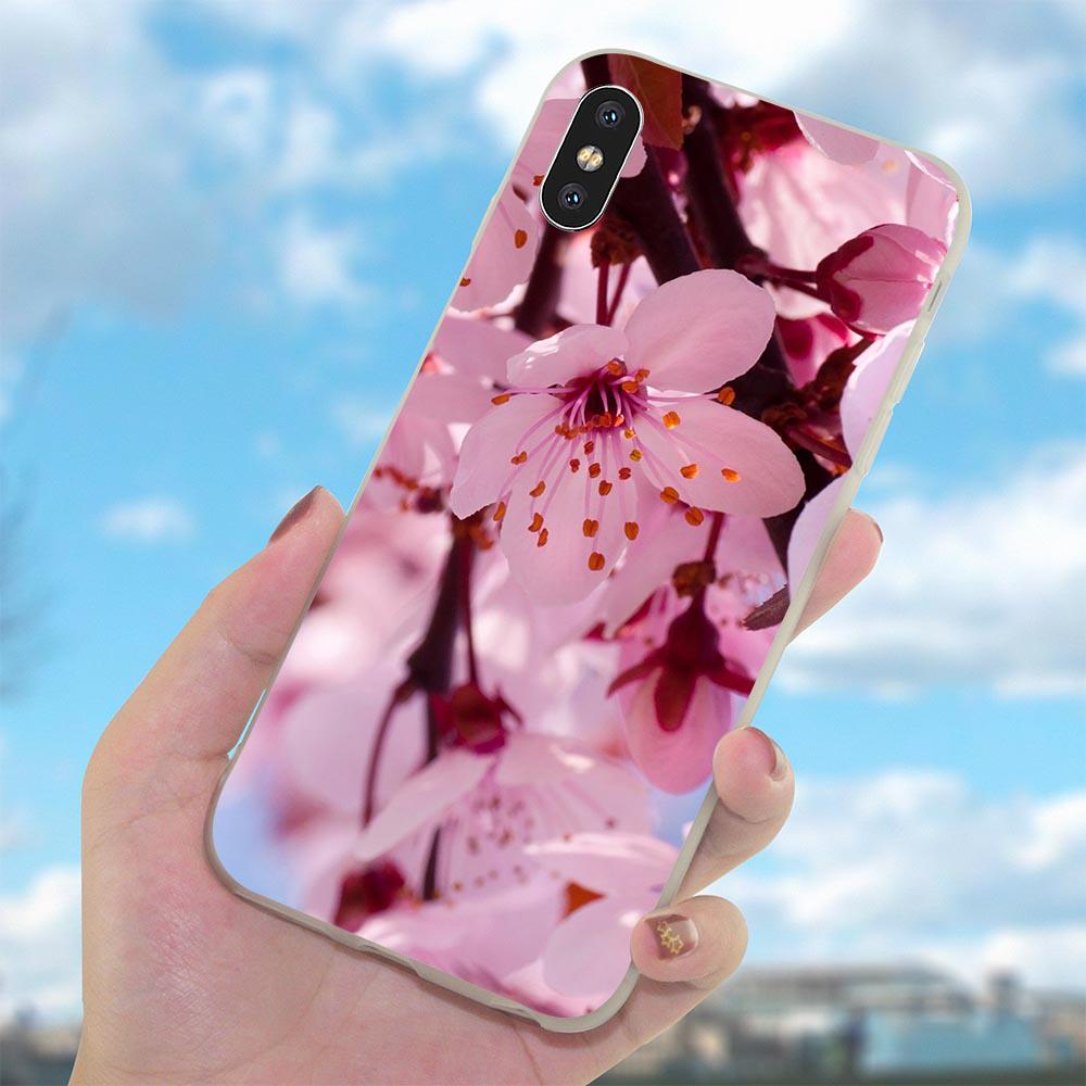Buy Cherry Blossoms Flower Phone Case for Xiaomi Redmi Note 4 Cover ...