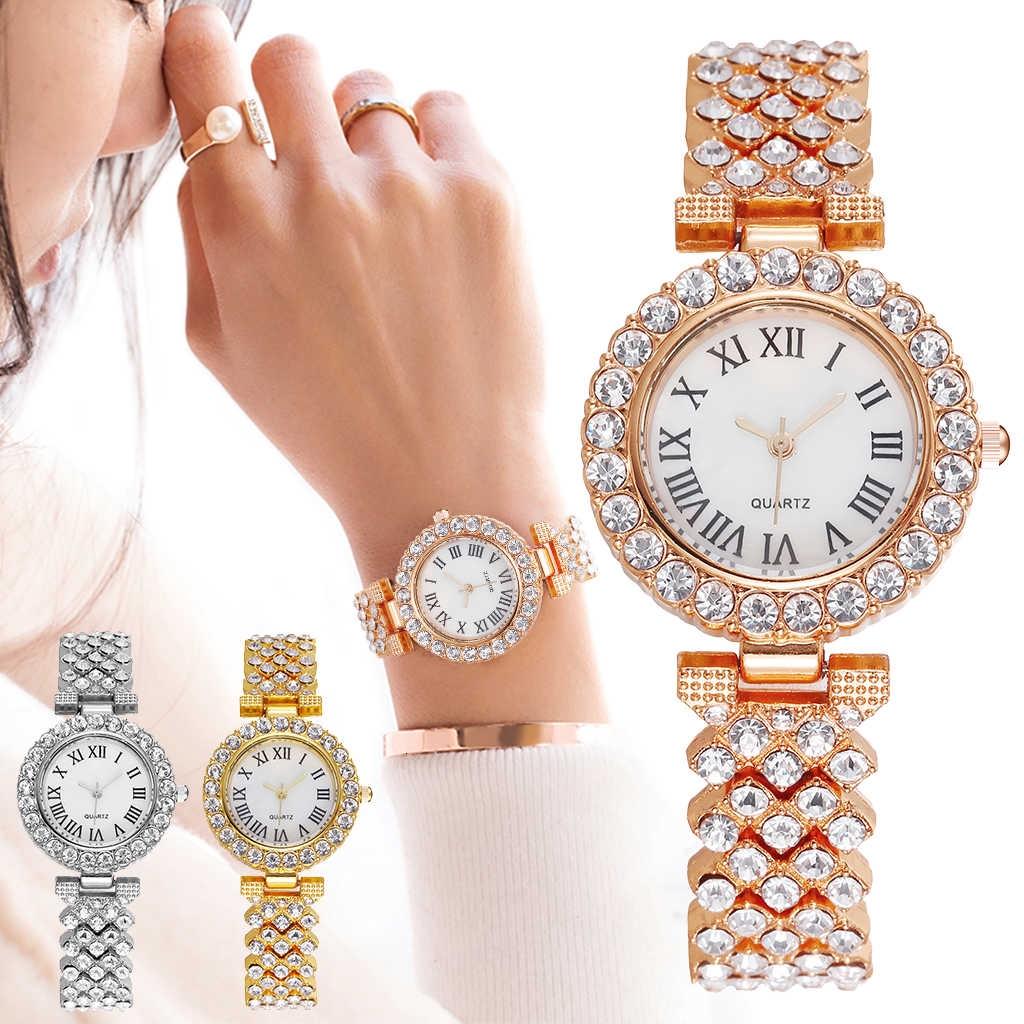 Cheap Women Rhinestone Watches Fashion Ladies Bracelet Diamond ...