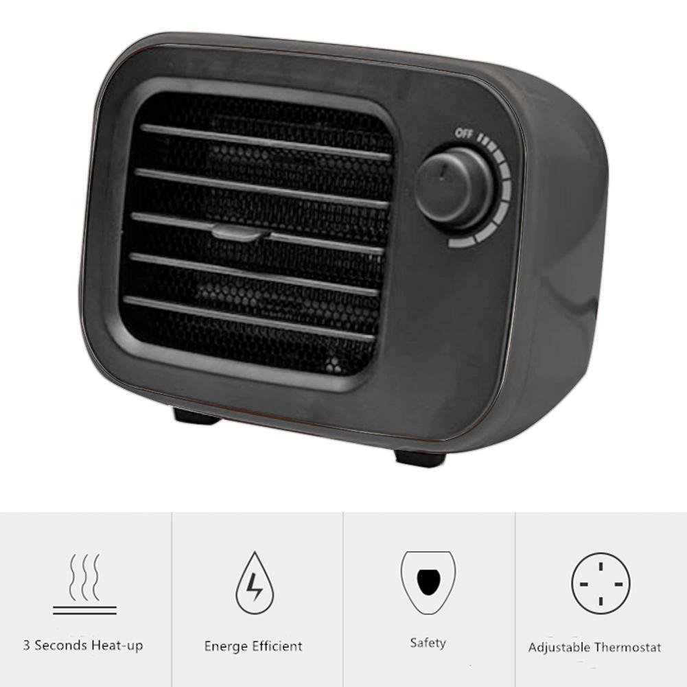 Buy Retro PTC Ceramic Heating Electric Wall Heater Warmer Adjustable ...