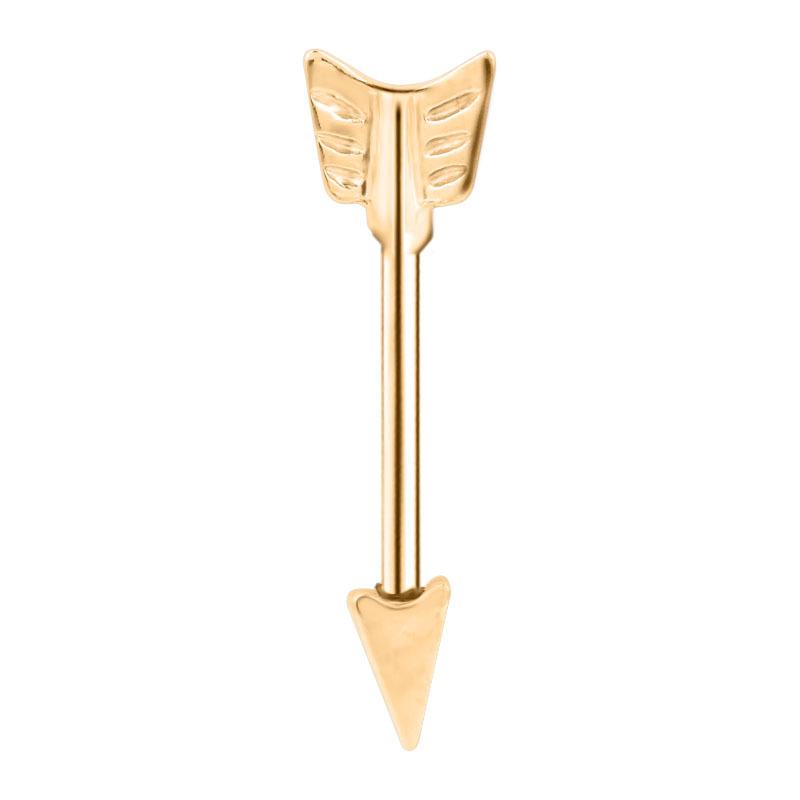 Fashion Electroplated Tip Arrow Arrow Nail, Breast Ring Piercing ...