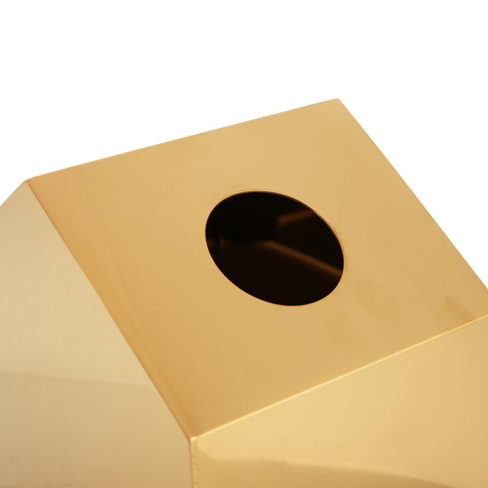 Satın alın Stylish Simple Small HousE shaped Golden Tissue Box Tissue ...