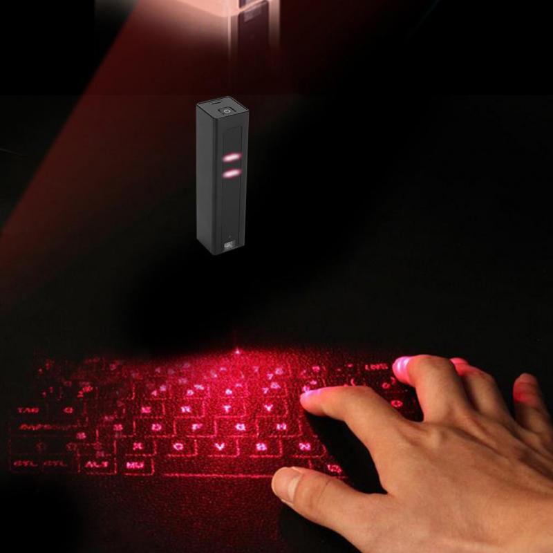 F2 Bluetooth Laser Projection Virtual Keyboard Portble Wireless ...