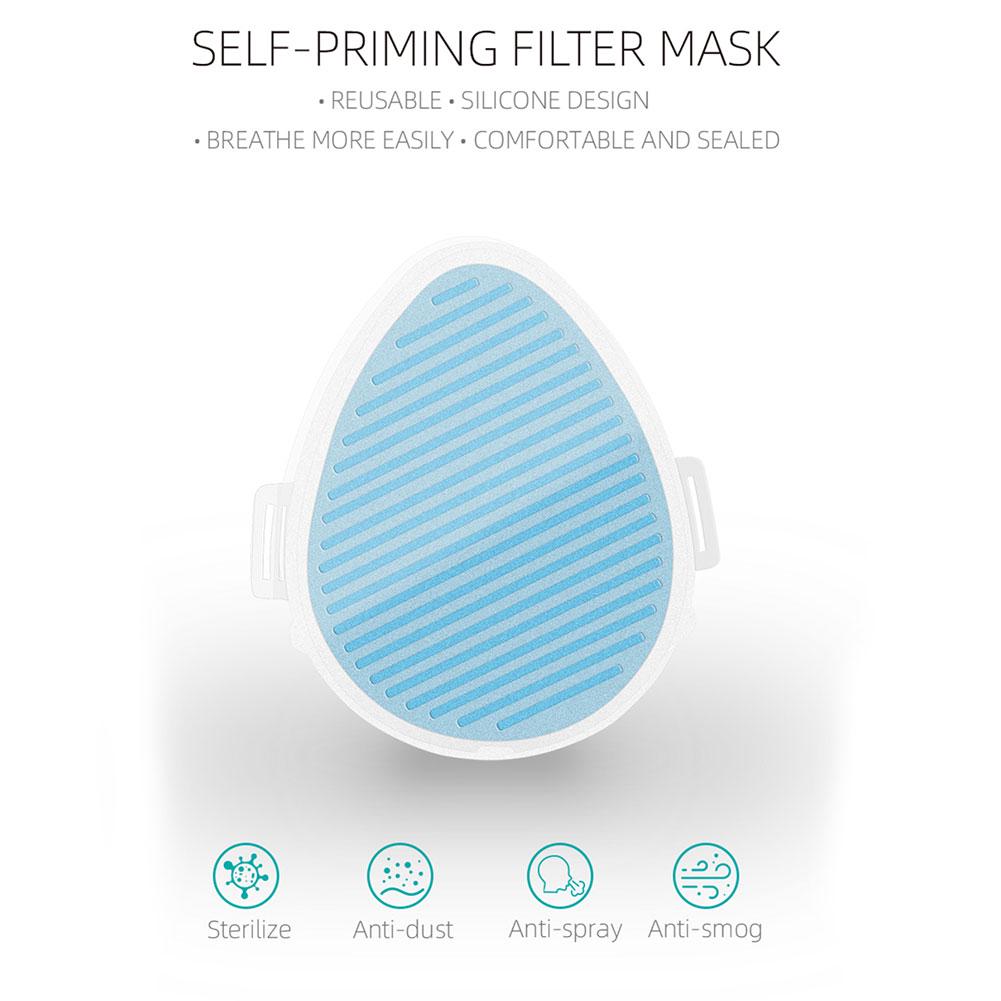 Buy Face Mask Reusable Self - Imbibition Filter To Prevent Dust Smog ...