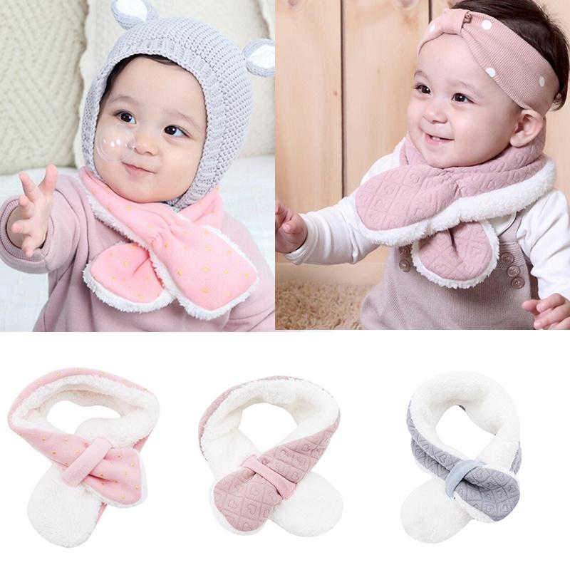 Baby Scarf Children Baby Cute Velvet Winter Thick Warm Scarf uygun ...