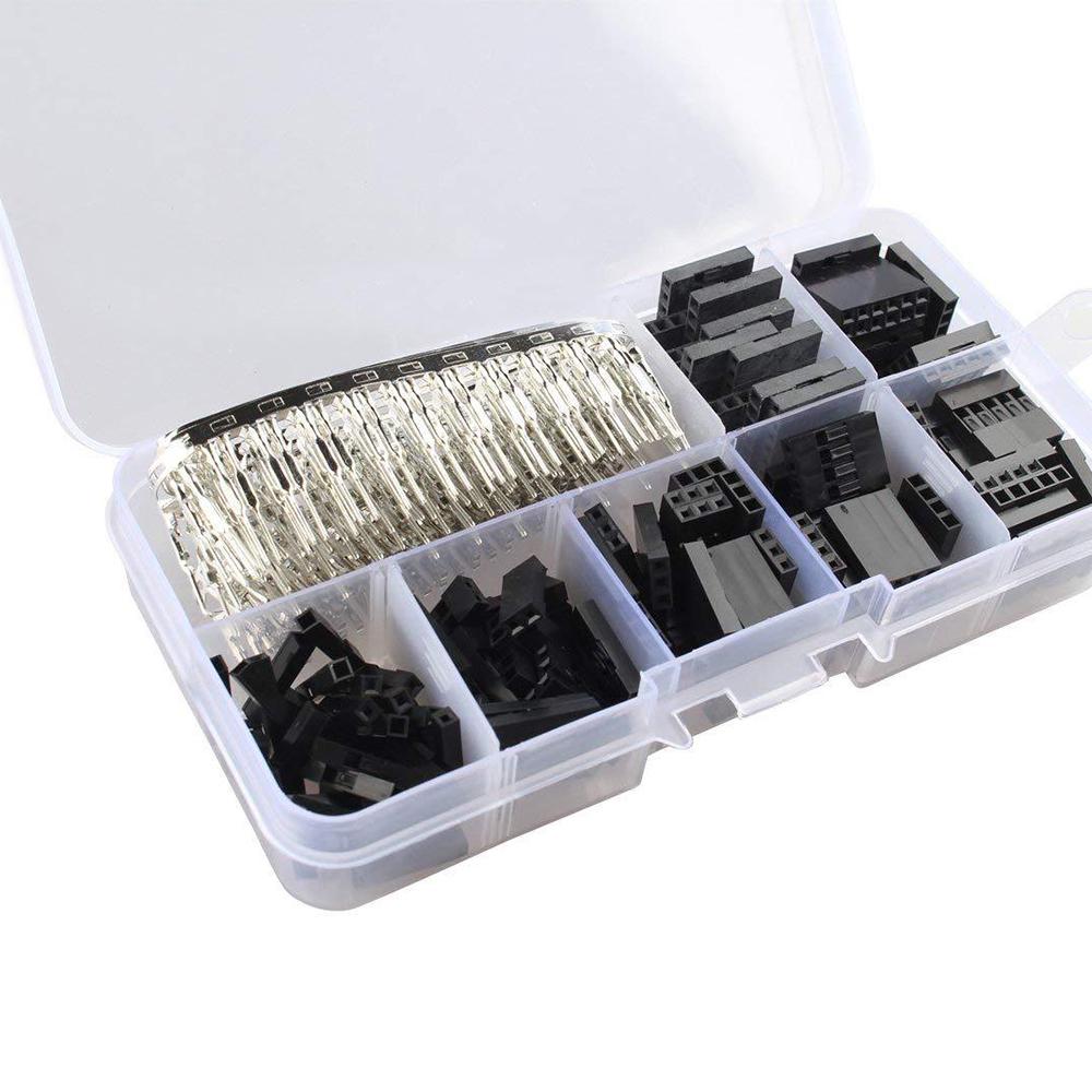Buy 310Pcs 2.54mm Male + Female Dupont-Wire And Header Connector ...