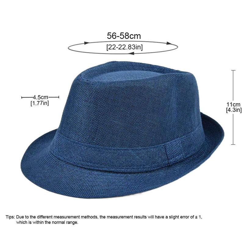 Cheap Unisex Men Women Summer Beach Sun Hat Jazz Panama Trilby Fedora ...