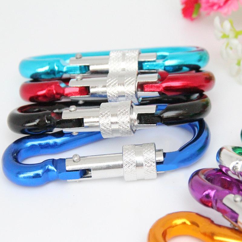 Outdoor Safety Lock Aluminium Alloy Climbing equipment Carabiner ...