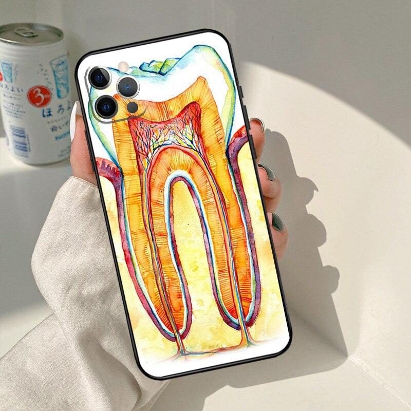 Buy The Dentist Tooth Phone Case For iPhone 14 13 12 Mini 11 Pro Max SE ...