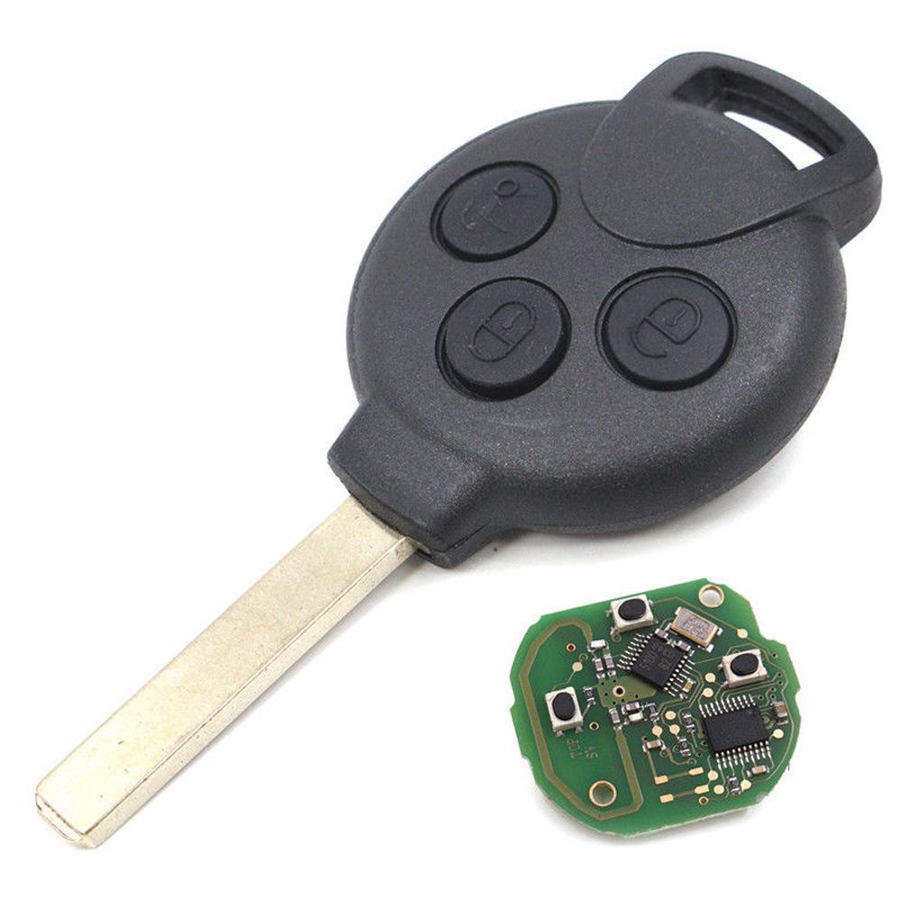 Cheap Key with chip 3 btn remote control key fob 434mhz 7941 chip 2007 ...