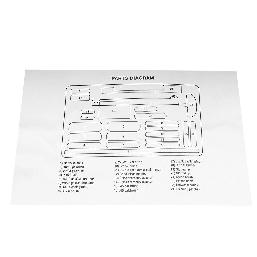 Buy Universal Gun Cleaning Kit For Rifle Pistol Handgun Shotgun ...