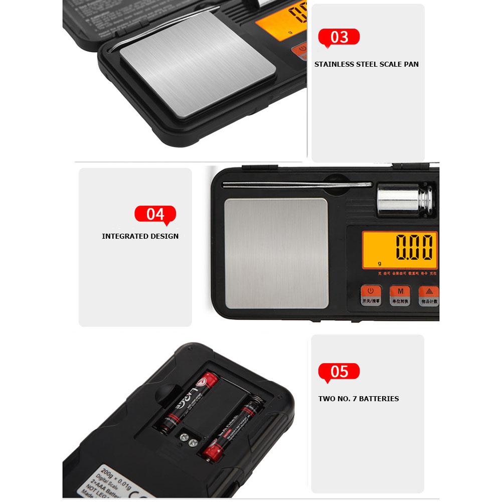 Buy Digital Mini Scale Precision Electronic Weights Balance Scales for ...