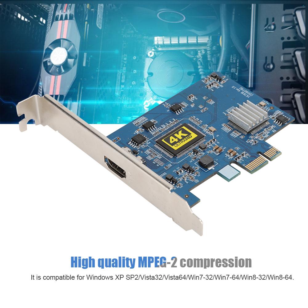 4K 30Hz Pci-E Video Card Compatible For Support Dv Camera uygun fiyatlı ...