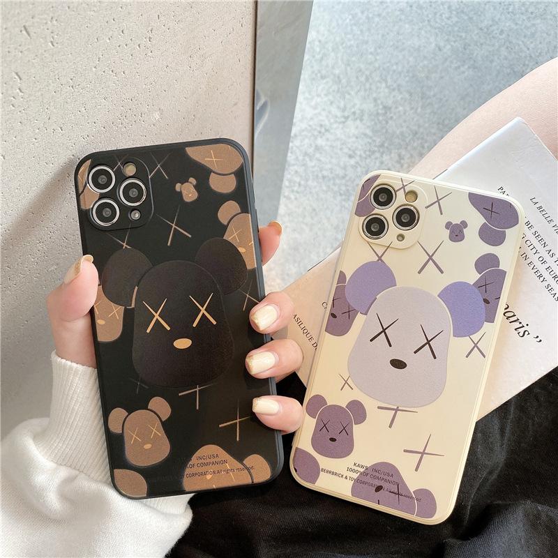 Cute Cartoon Bear IPhone 12 11 Mobile Phone Case X Couple Pro Max ...