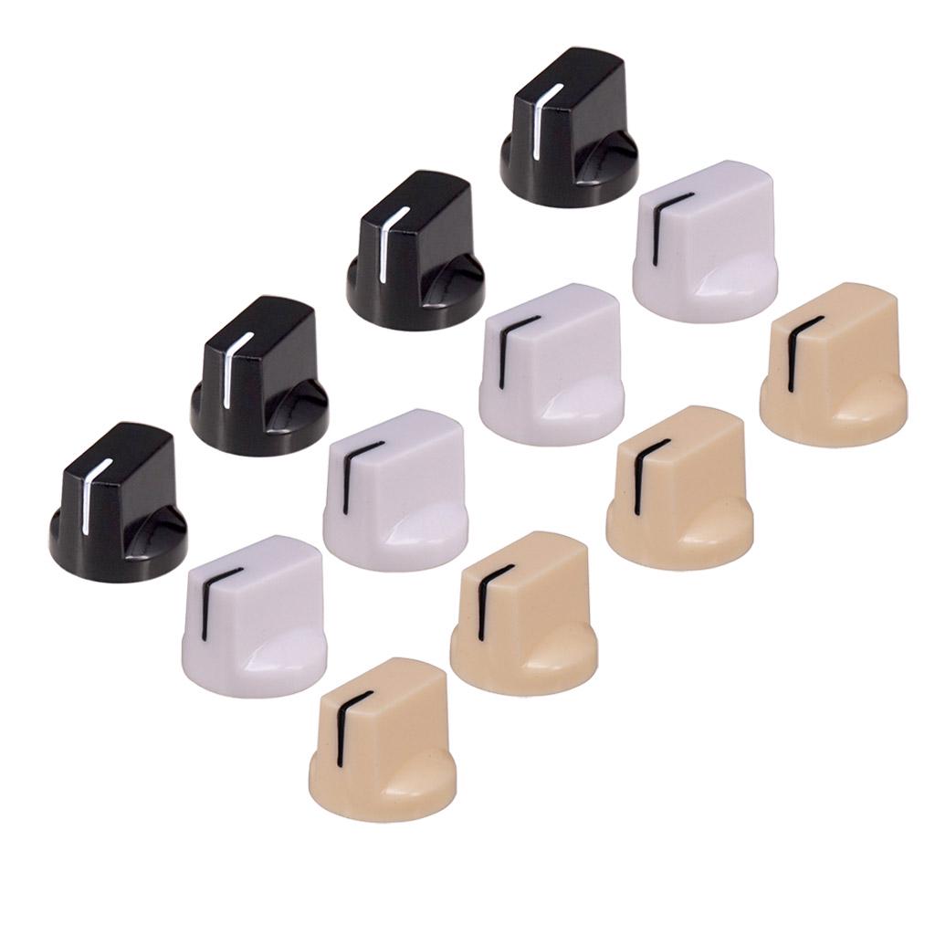 12pcs Volume Control Knobs Potentiometer Caps for Electric Guitar 3 ...