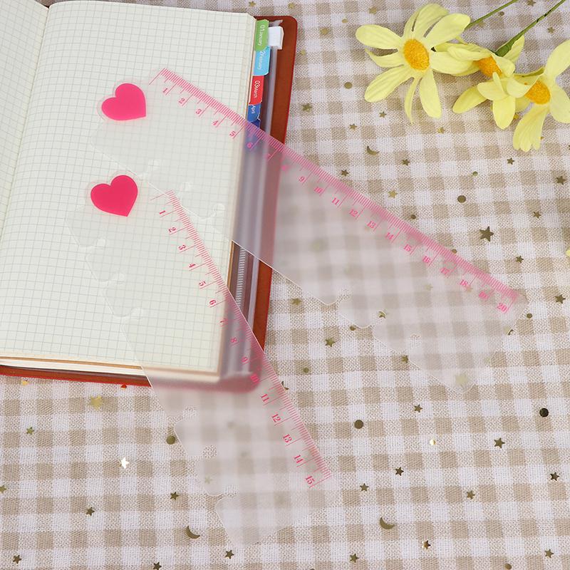 Buy Ruler A5 A6 Pvc Planner Agenda For 6 Holes Loose Leaf Spiral ...