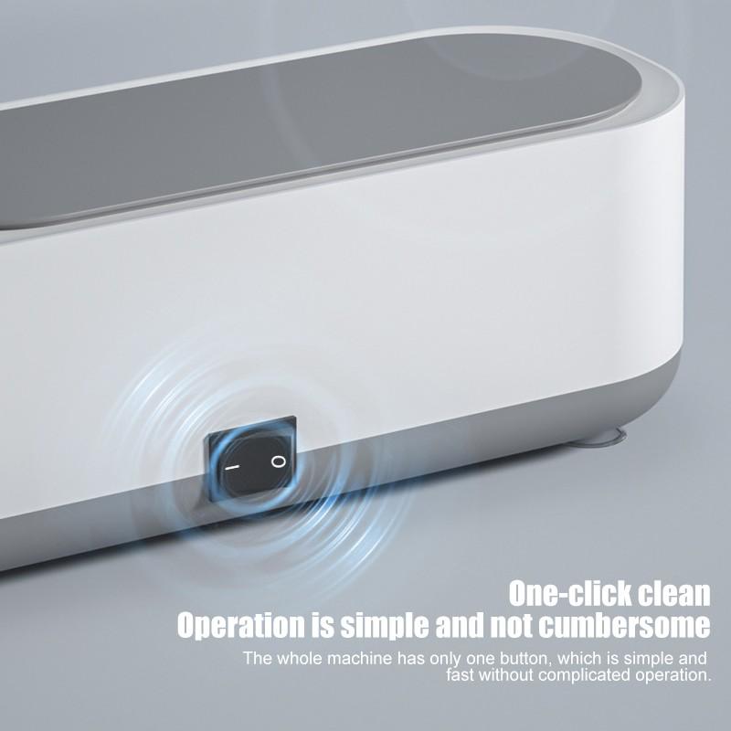Buy 45000Hz Mini Ultrasonic Cleaner Bubble Deep Decontamination Machine ...