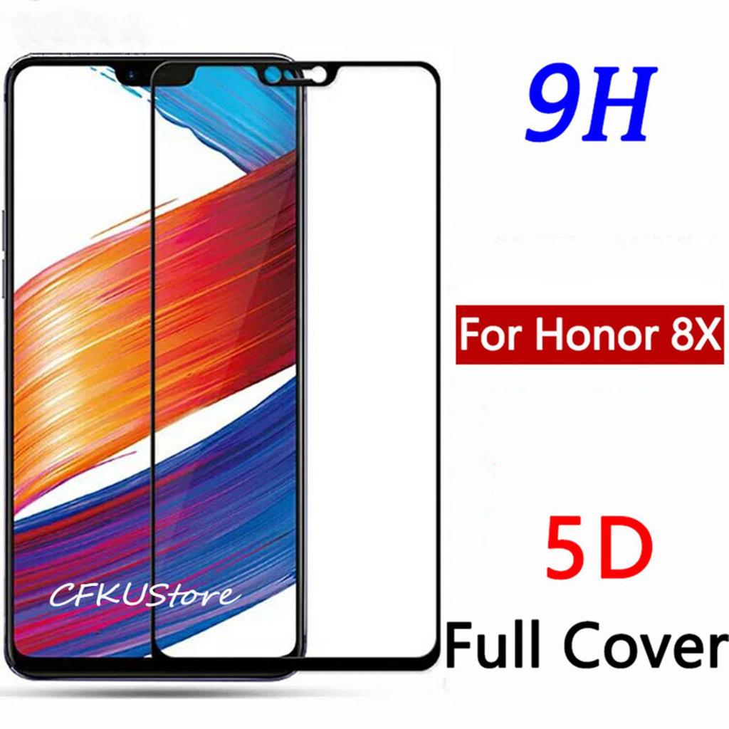Buy Honor8X Screen Glass For Huawei 2.5D 3D 4D 5D 9H Full Cover ...