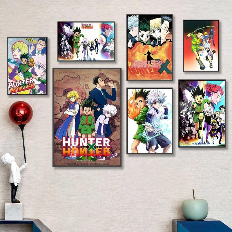 Buy Classic Japanese Anime Hunter X Hunter Poster HD Art Print Canvas ...