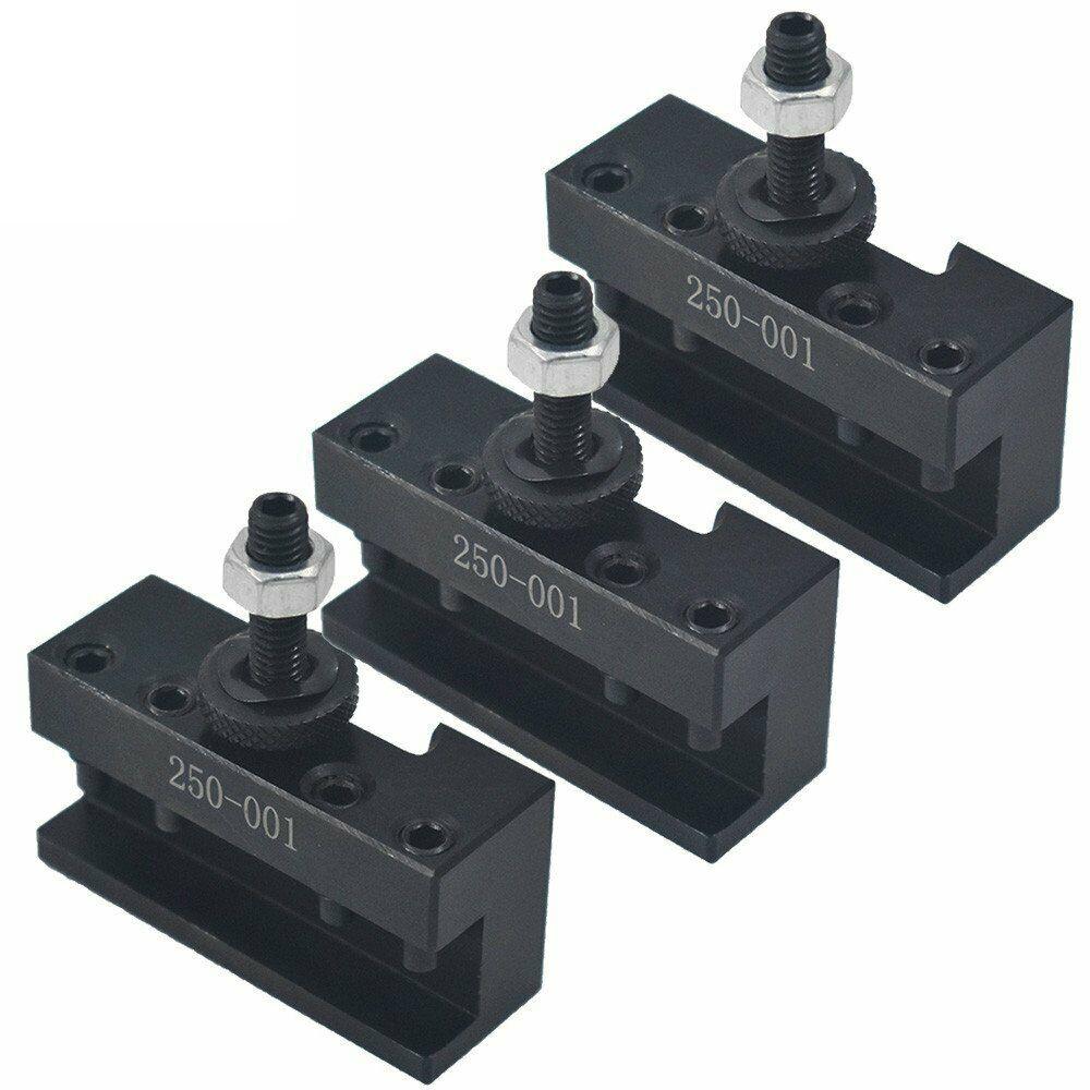 Buy 3Pcs Quick Change Turning and Facing Lathe Tool Holder Bracket 250 ...