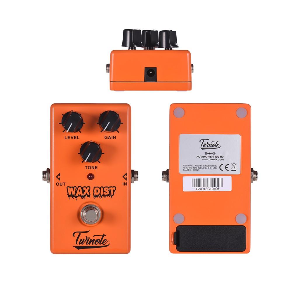 Buy Twinote WAX DIST Classical Distortion Guitar Effect Pedal British ...