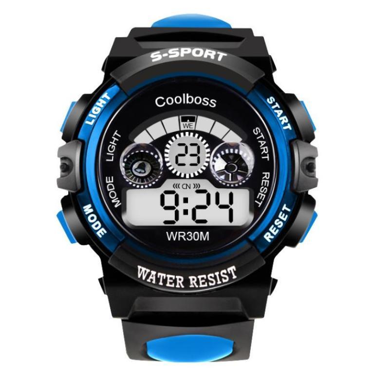 Buy Student LED Digital Watches 50m Water Resist Casual Sport ...