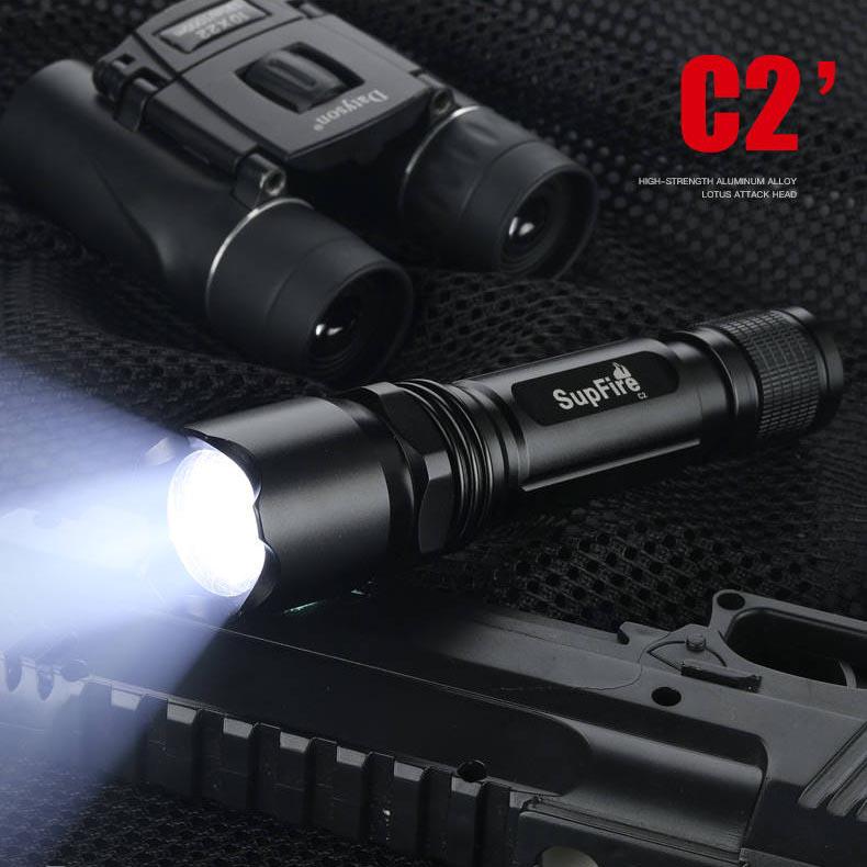 Lumen Mini LED El Feneri Su Geçirmez Taşınabilir Taktik LED Torch Dış ...