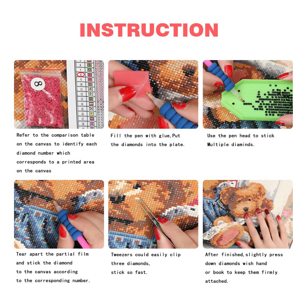 Cheap 5D Embroidery Paintings Rhinestone Pasted diy Landscape Diamond ...