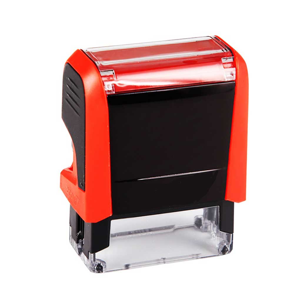 Handheld Mini Personal Reusable Press Type Stamper with Safety Lock ...