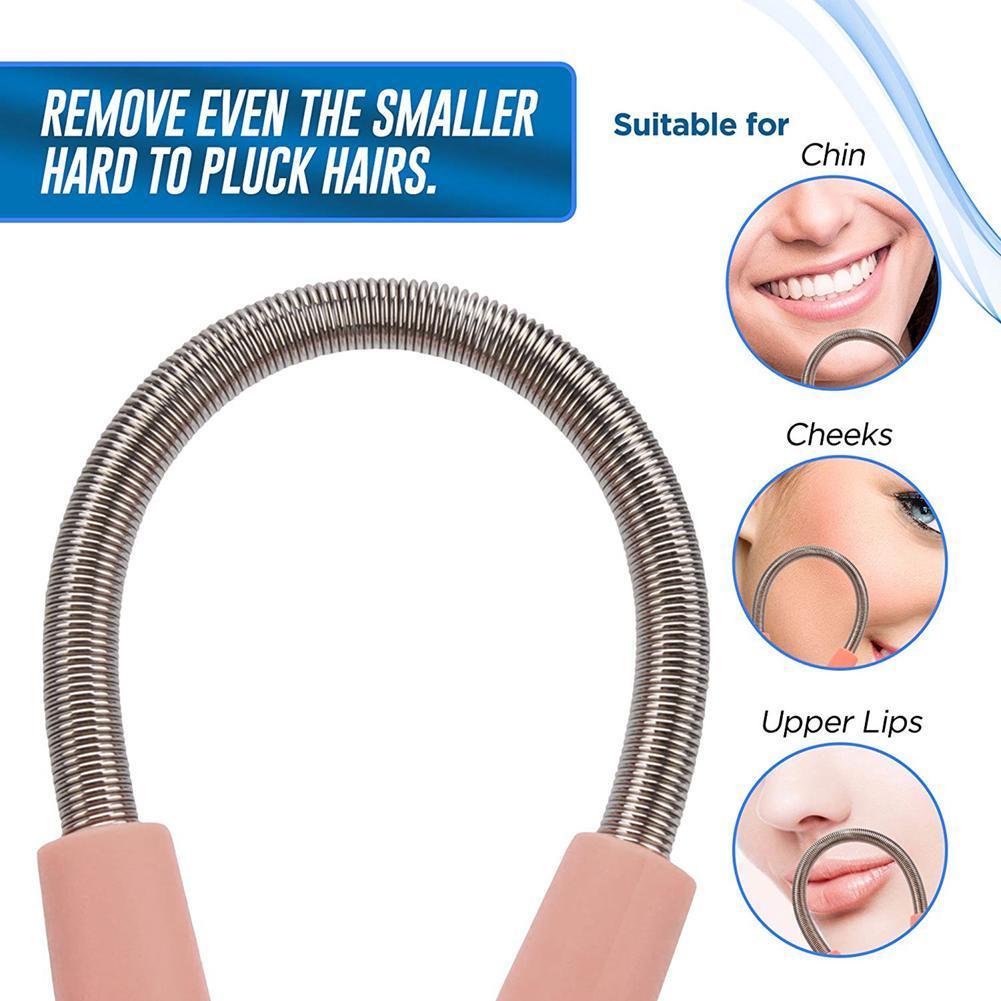 Buy Safety Facial Hair Epicare Remover Threading Spring Stick at ...