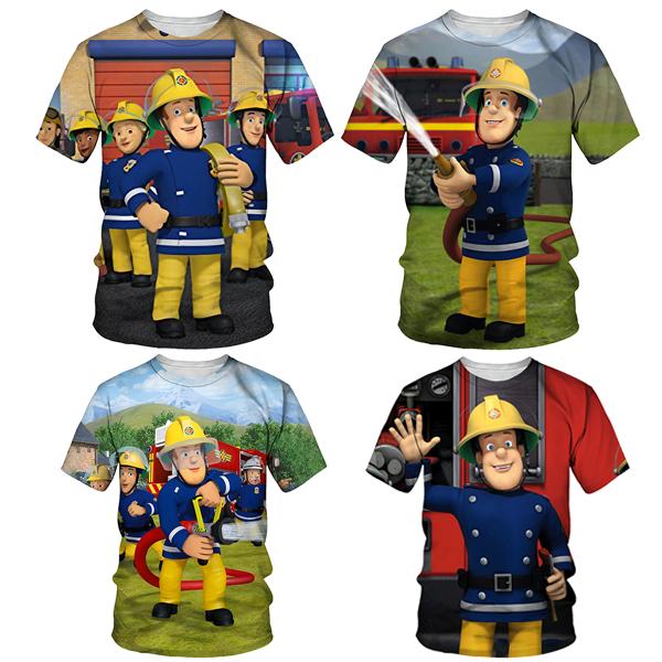 Buy Childrens Fashio Clothes Spring Baby Girls Fireman Sam Clothes Boys ...